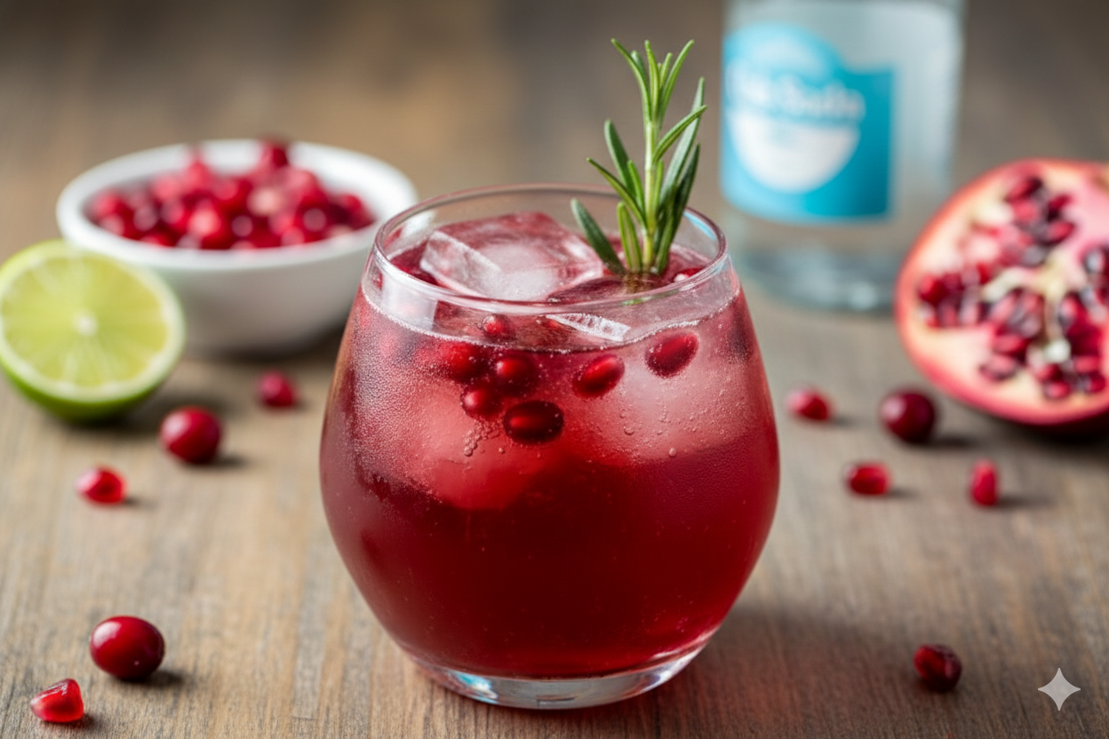 Holly pop mocktail - SteviaFit